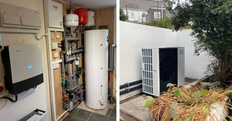 Heat Pump & Solar PV Installation in Flushing, Cornwall - GreenGenUK